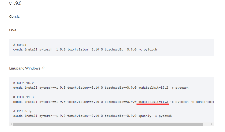 CUDA11.6下安装PyTorch的一些心得 - CCA1550_SKY